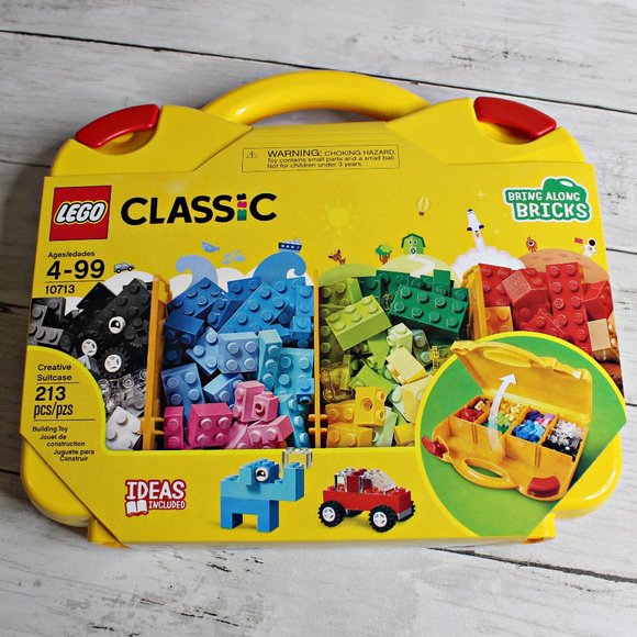 Lego | Toys | Lego Classic Bring Along Creative Suitcase Bricks Set ...